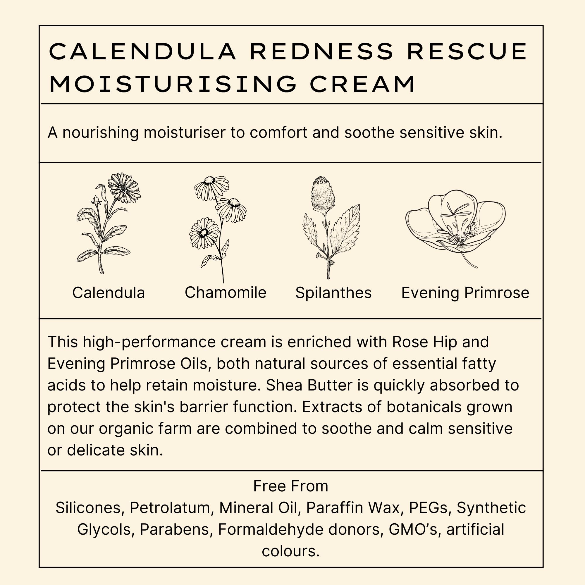 Skin Moisturizer - Jurlique: Calendula Cream - Calms Aggravated Skin - Deeply Hydrates Sensitive Skin - Protects Against Environmental Aggressors, 1.4 Oz (Pack of 1)
