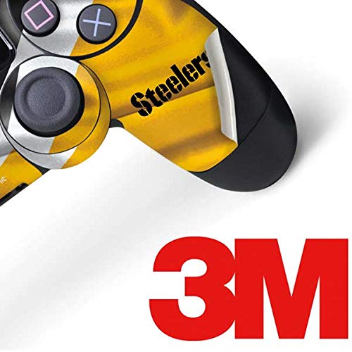 Skinit Decal Gaming Skin compatible with PS4 Controller - Officially Licensed NFL Pittsburgh Steelers Design