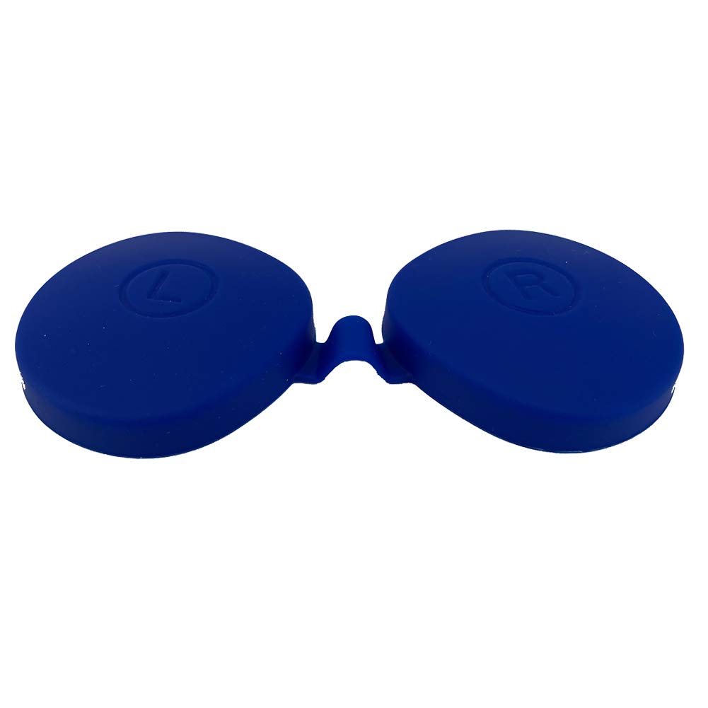 VR Lens Protective Cover for Oculus Quest 2,Oculus Quest2 VR Accessories Waterproof Dustproof Silicone Lens Cover(Blue)