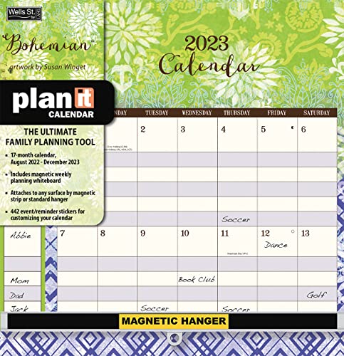 WSBL Bohemian 2023 Plan-It™ Calendar (23997009159)
