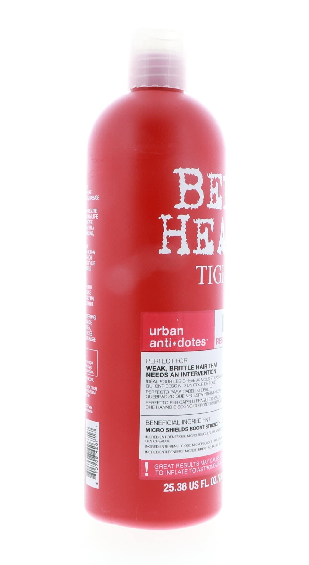 TIGI Bed Head Urban Anti+dotes Resurrection Conditioner 25.36 oz (Pack of 4)