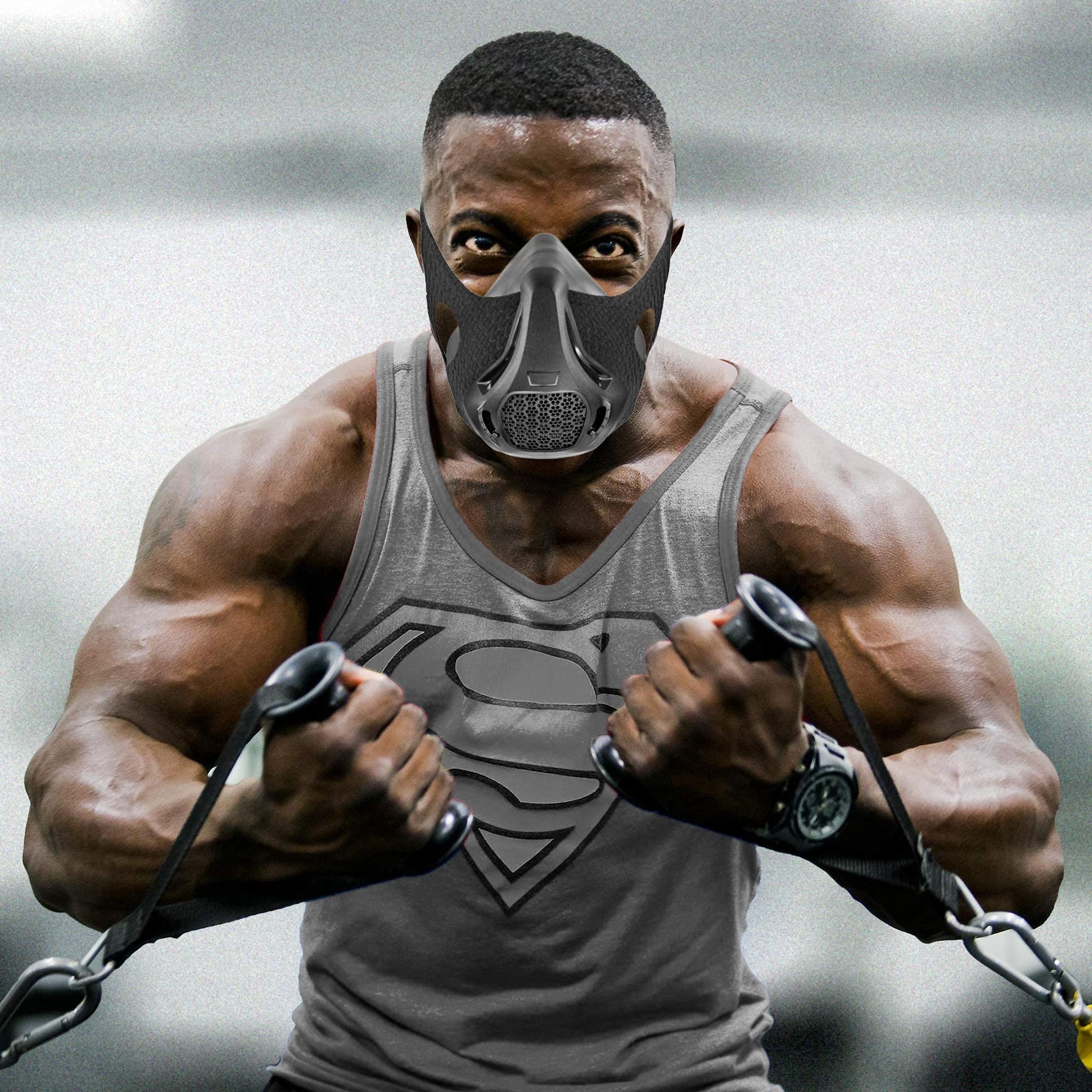 Workout Mask for Training β Running Mask for Respiratory Strength Boosting β 24 Breathing Resistance Levels High Altitude Exercise Masks for Men and Women