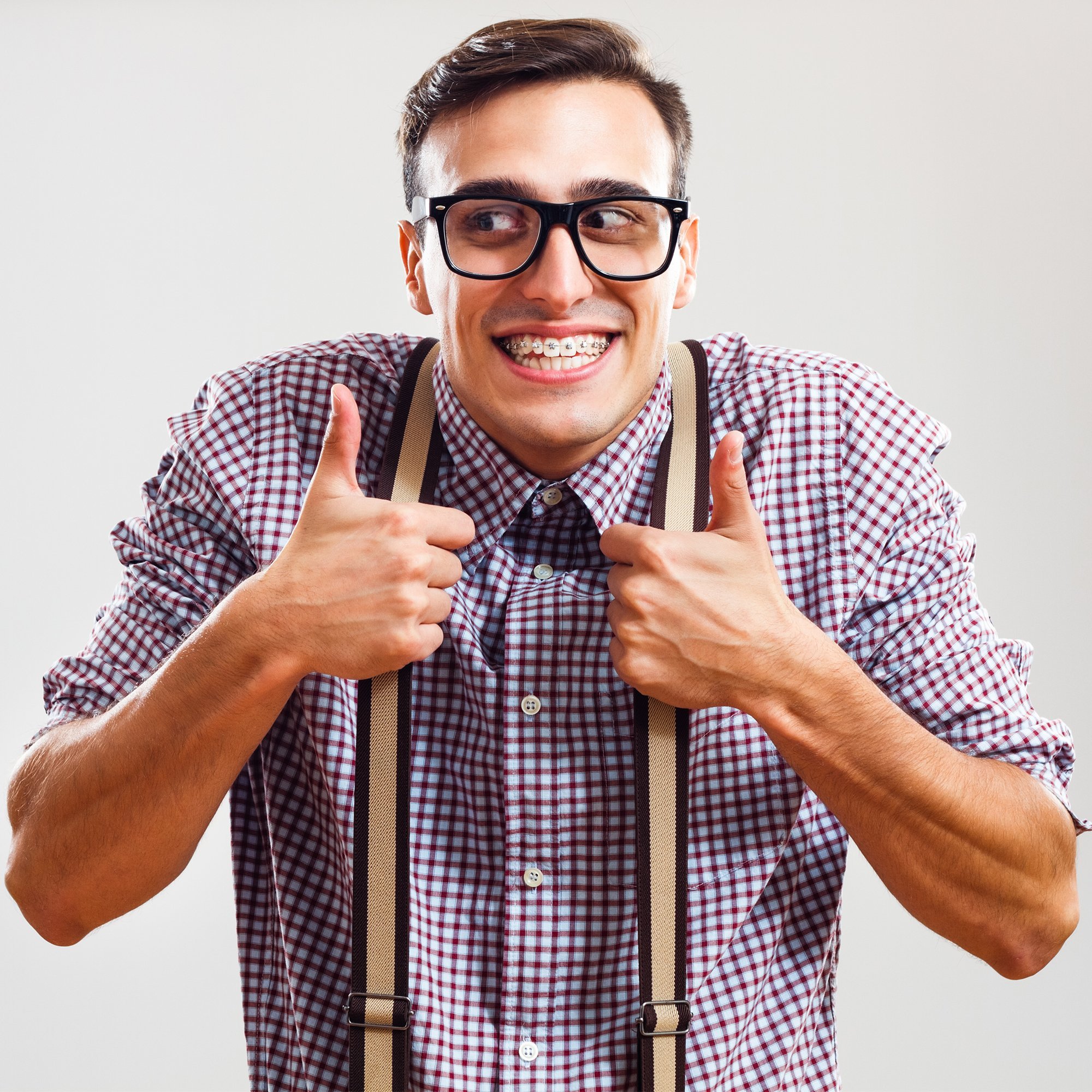 Skeleteen Retro Nerd Costume Glasses - Oversized Black Hipster Eyeglasses With Clear Lenses - 1 Pair