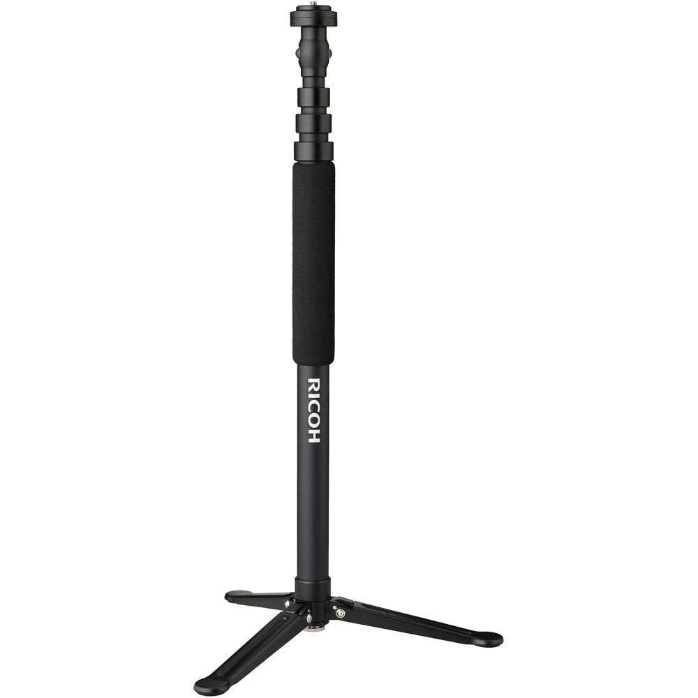 Ricoh Theta Stand TD-1 : Compact Stable and Versatile monopod Stand That is Compatible with All Theta Models. (910821) black