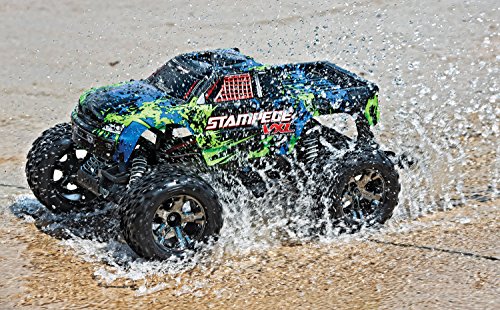 Traxxas 36076-4 Stampede VXL 2WD Brushless Monster Truck, Green