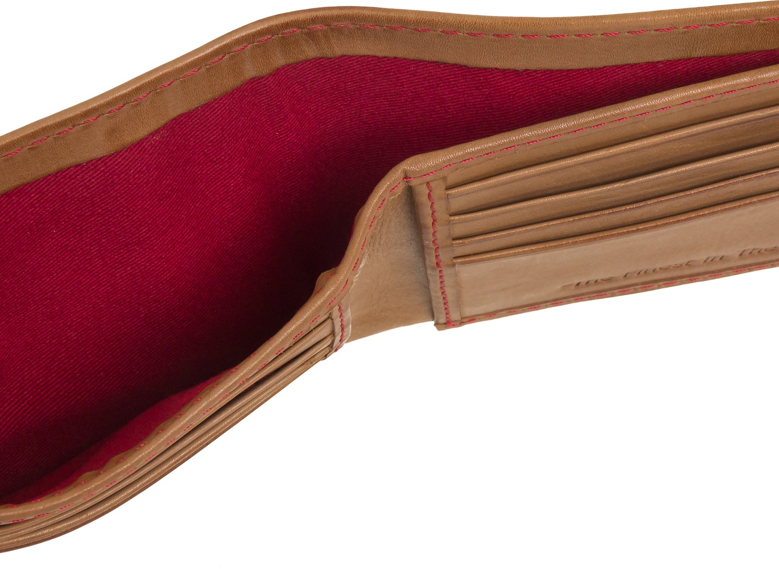 Rawlings Men's Baseball Stitch Bifold, Tan, One Size