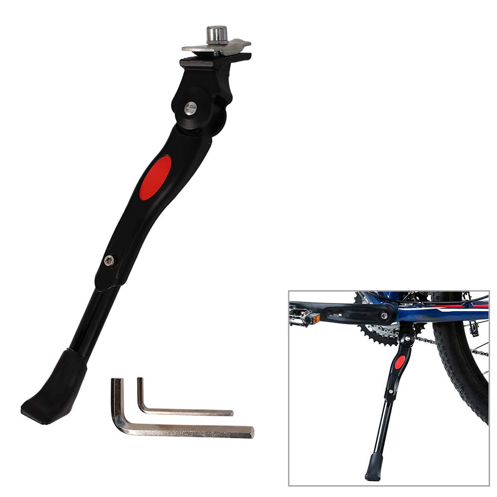 Yeipower Bike Bicycle Kickstand Adjustable-Center - Adjustable 16 18 20 22 24 26 Inch for Kids Adult Trek Mountain Bike Road Bicycle