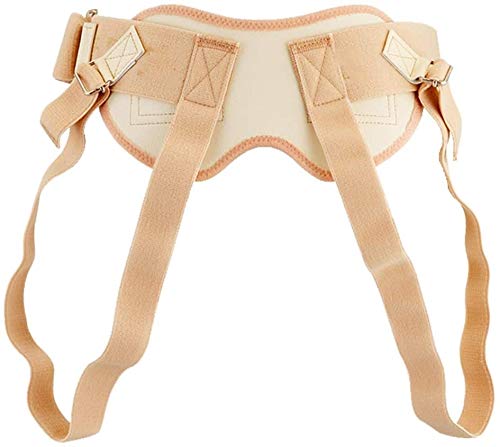 YUESFZ Hernia Belt with Pressure Pads, for Single or Double Groin Sports Injury, Inguinal Support Hernia Belt