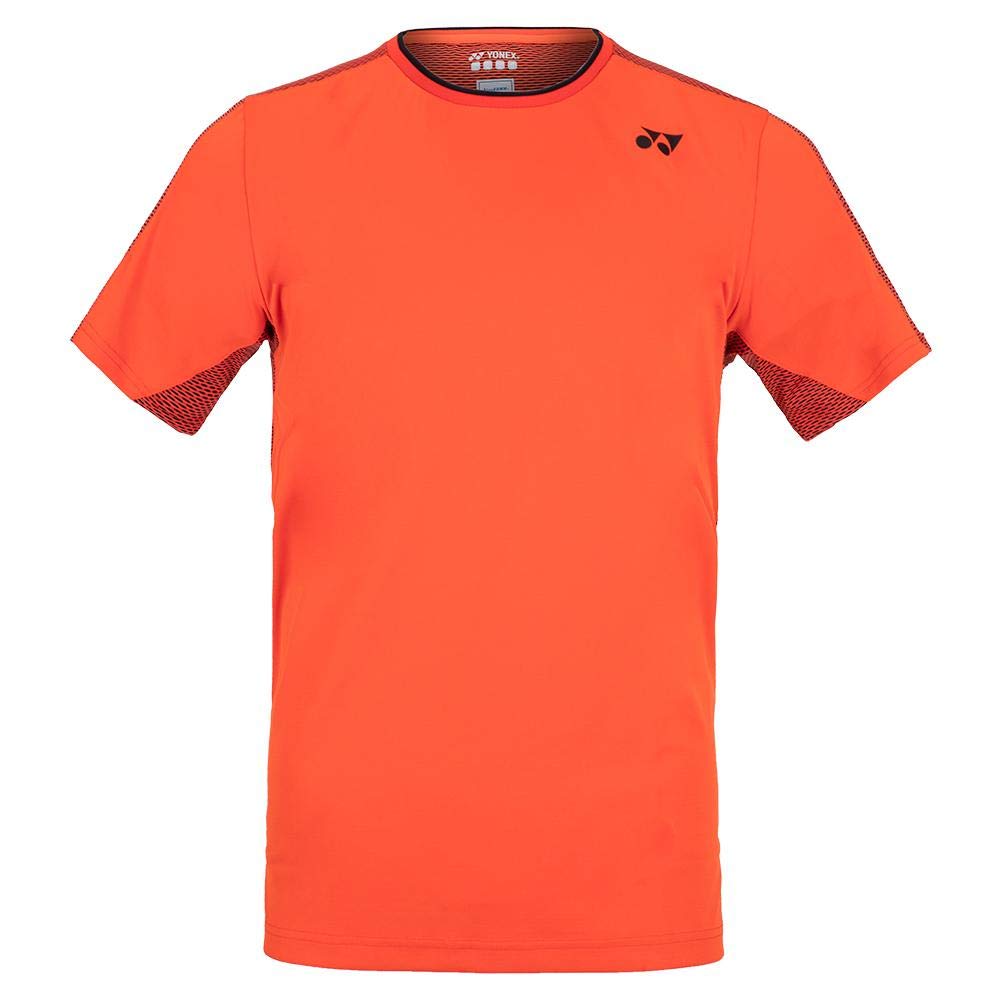 YONEX Paris Crew Shirt - Fire Red - Large