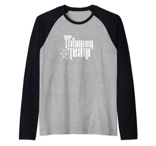 Seaman Mariner Seafarer Sailor Navigator Raglan Baseball Tee
