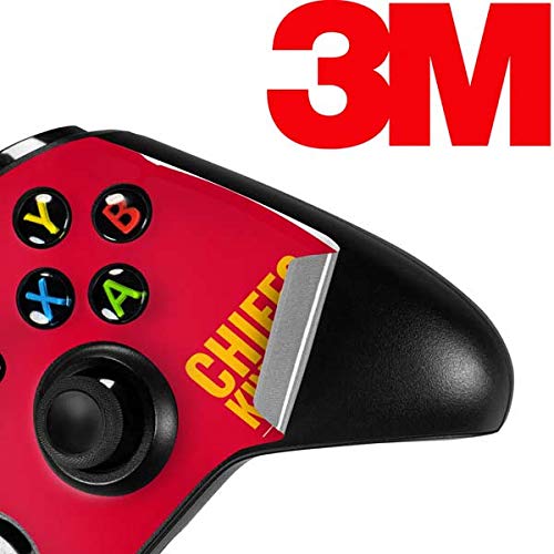 Skinit Decal Gaming Skin compatible with Xbox One S Controller - Officially Licensed NFL Kansas City Chiefs Team Motto Design