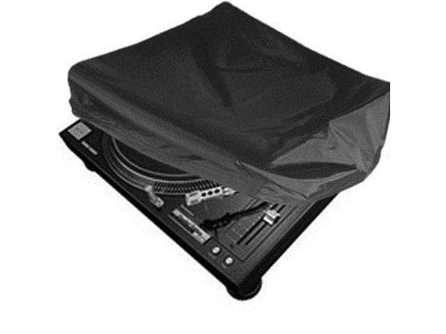 Turntable Dust Cover,Record Player Turntable Cover Suitable for all models of turntable record players (black)