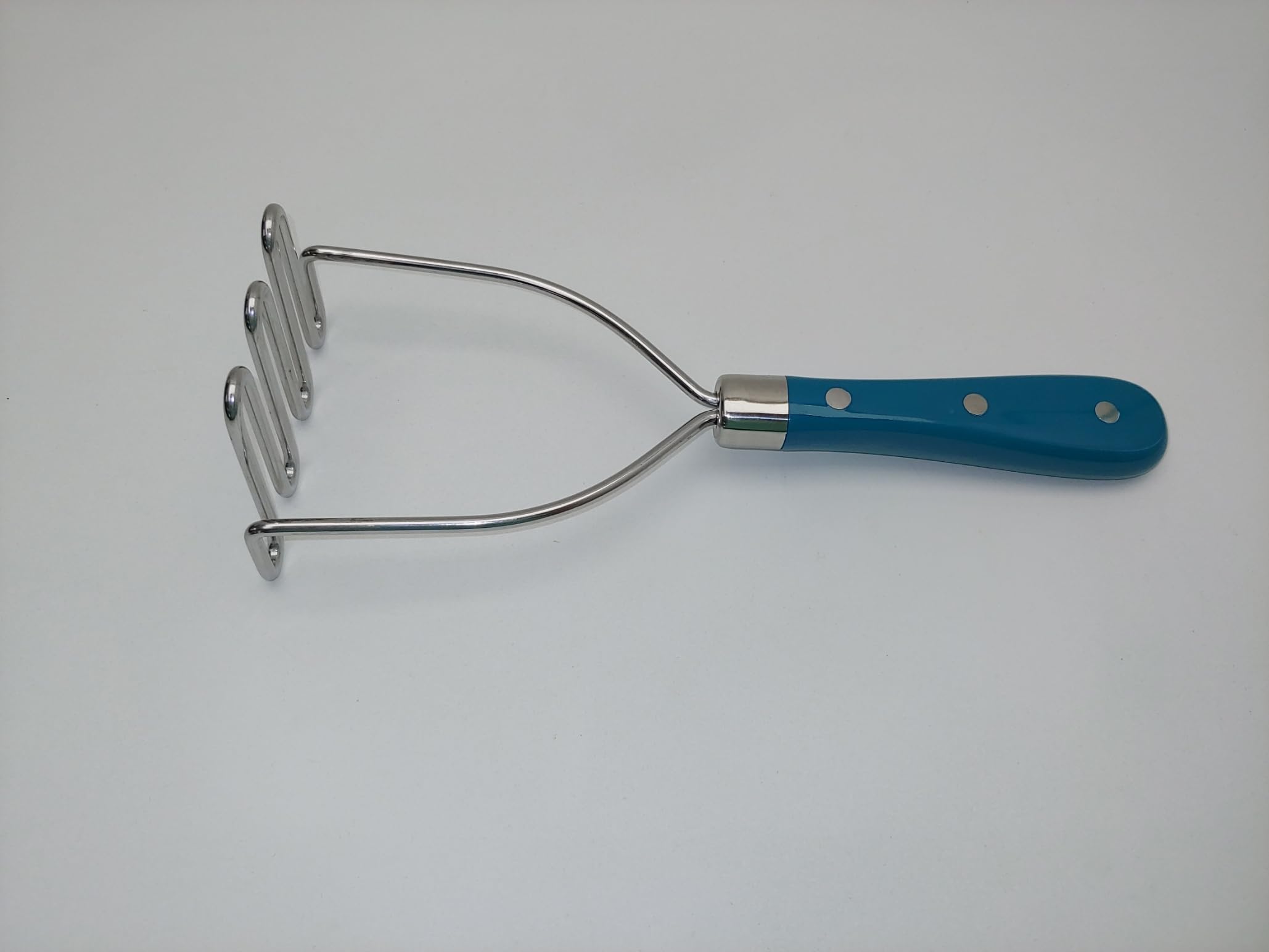 The Pioneer Woman Masher Potato Smasher Stainless Steel Teal Dishwasher Safe