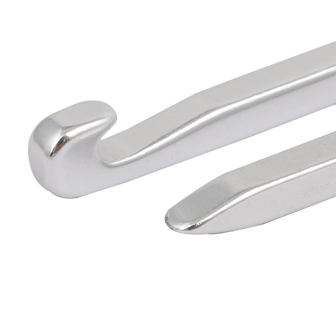 uxcell 10pcs 6.1-inch Aluminum Alloy Tent Needle Stake Silver Tone for Outdoor Activity