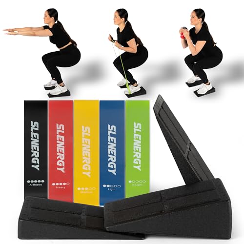 Take Pride in Deeper Squats β Perfect Form & Injury Reduction with Our Ergonomic, Non-Slip Squat Wedges + FREE Resistance Bands