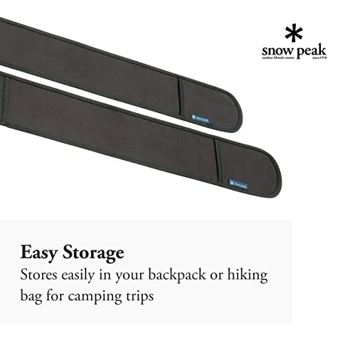 Snow Peak Cot Leg Protection Cover - Camping Cots - Tent Floor Protection - Polyester - 5.3 oz