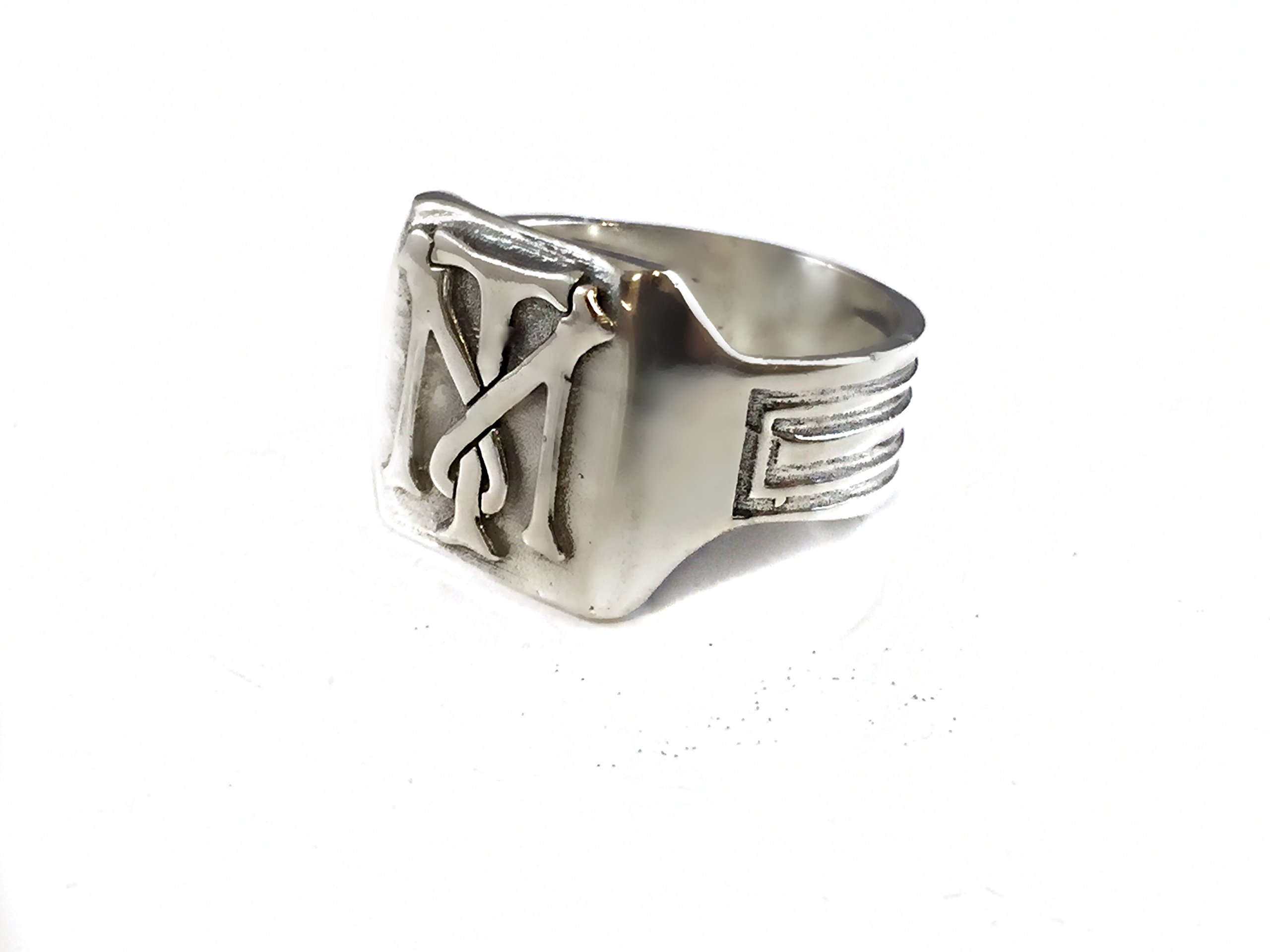 SILVERLAND1 Sterling Silver 925 Tony Montana Scarface Al Pacino Logo Ring (10)