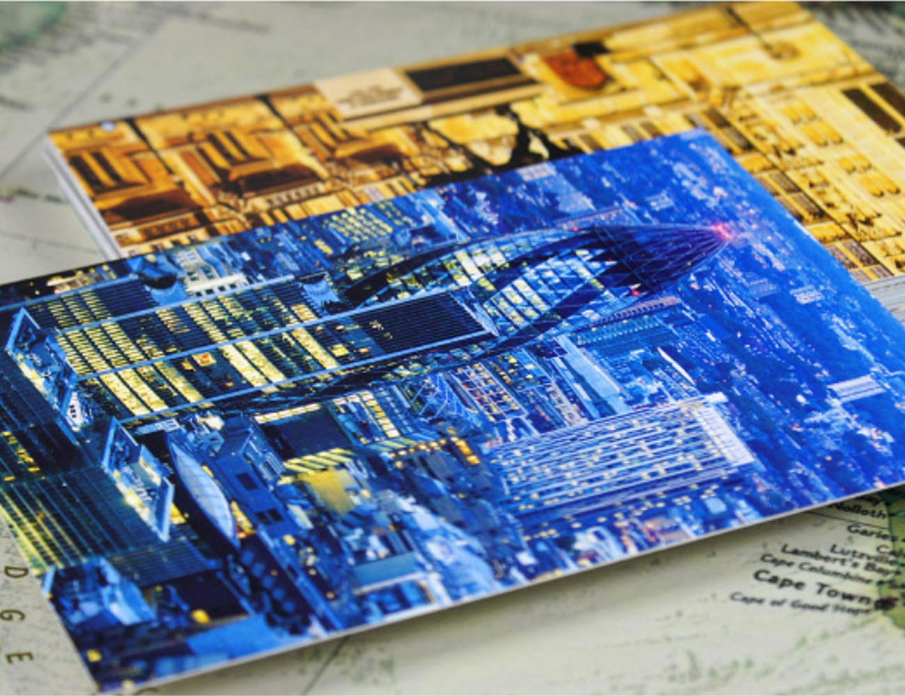 Travel postcards,Set of 30 Post cards variety pack depicting from Around the World Famous Travel Sites,Assorted Postcards Bulk, 4 x 6 -London
