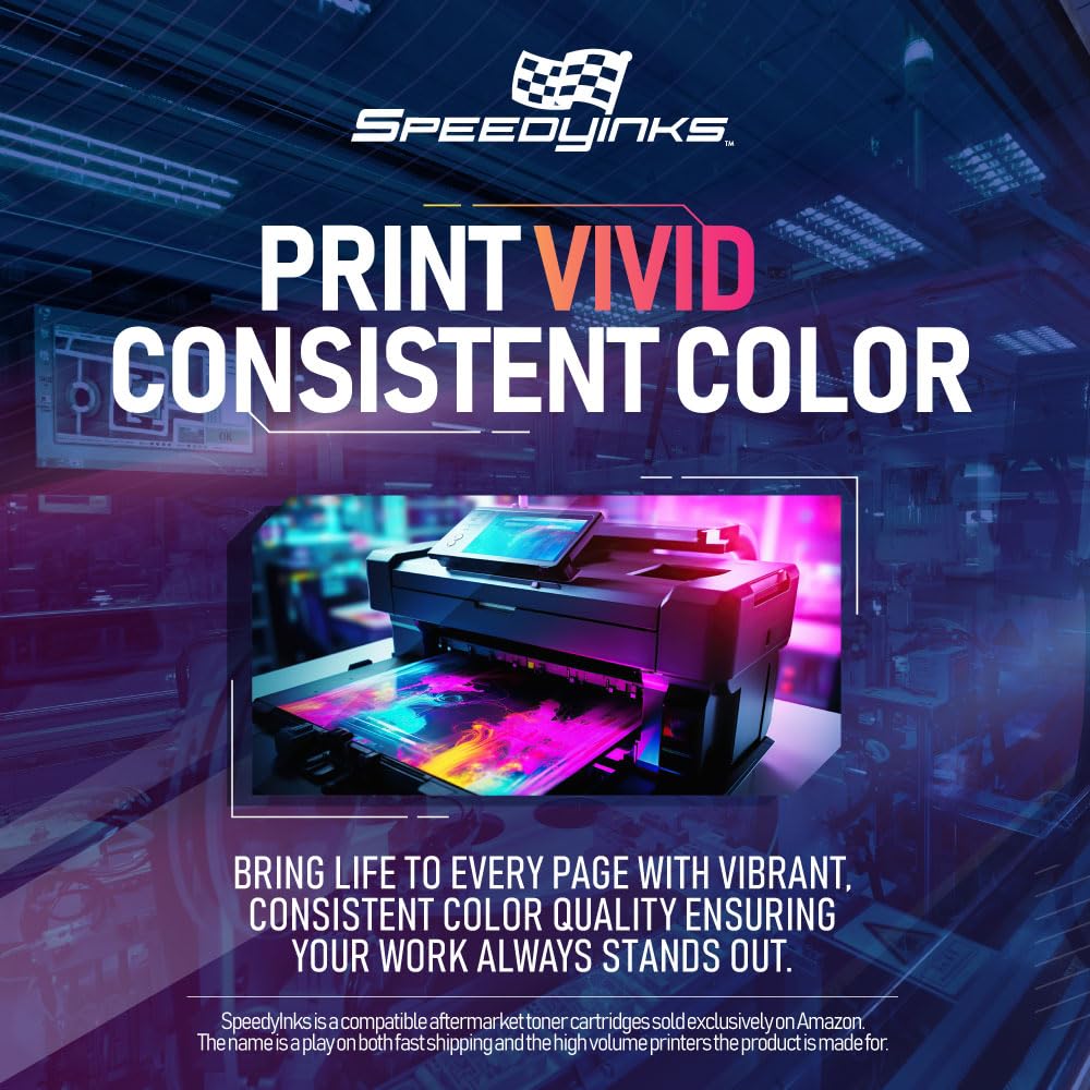 Speedy Inks Compatible Toner Cartridge Replacement for Ricoh SP C250A (2 Black, 1 Cyan, 1 Magenta, 1 Yellow, 5-Multipack) Compatible with Ricoh SP C250DN