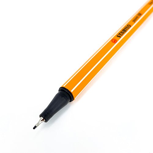 STABILO Point 88 Fineliners β Assorted Set of 3 Colours β Monochrome Tones