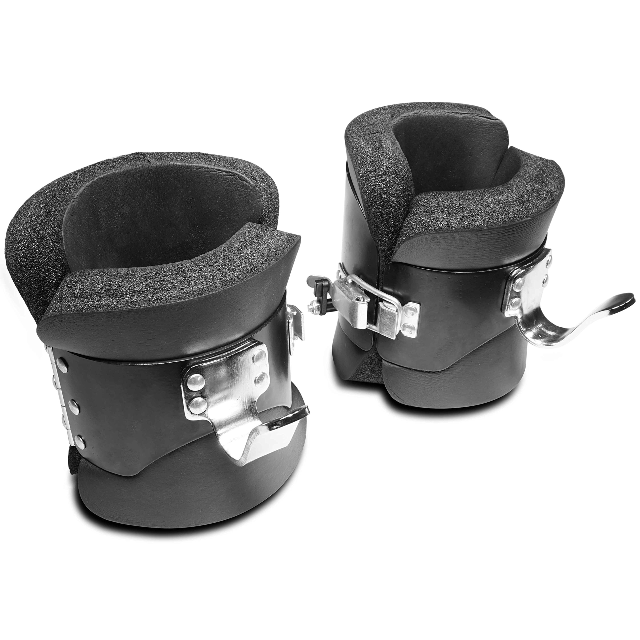 Titan Fitness Anti Gravity Inversion Boots Pair Therapy Hang Spine Abs Chin Up