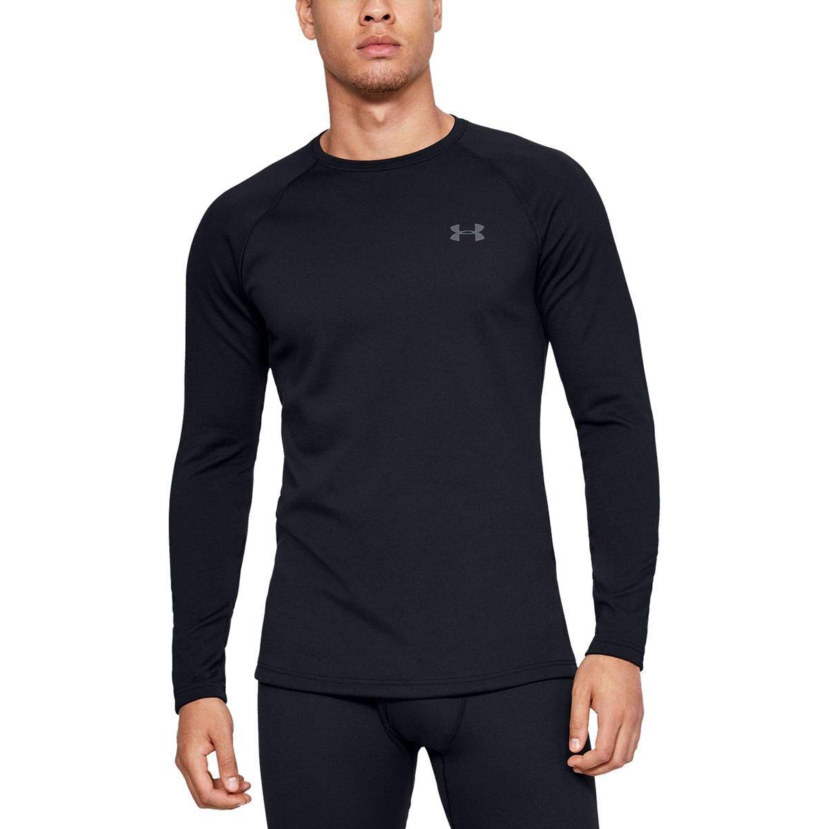Under Armour Men's ColdGear® Base 3.0 Crew LG Black
