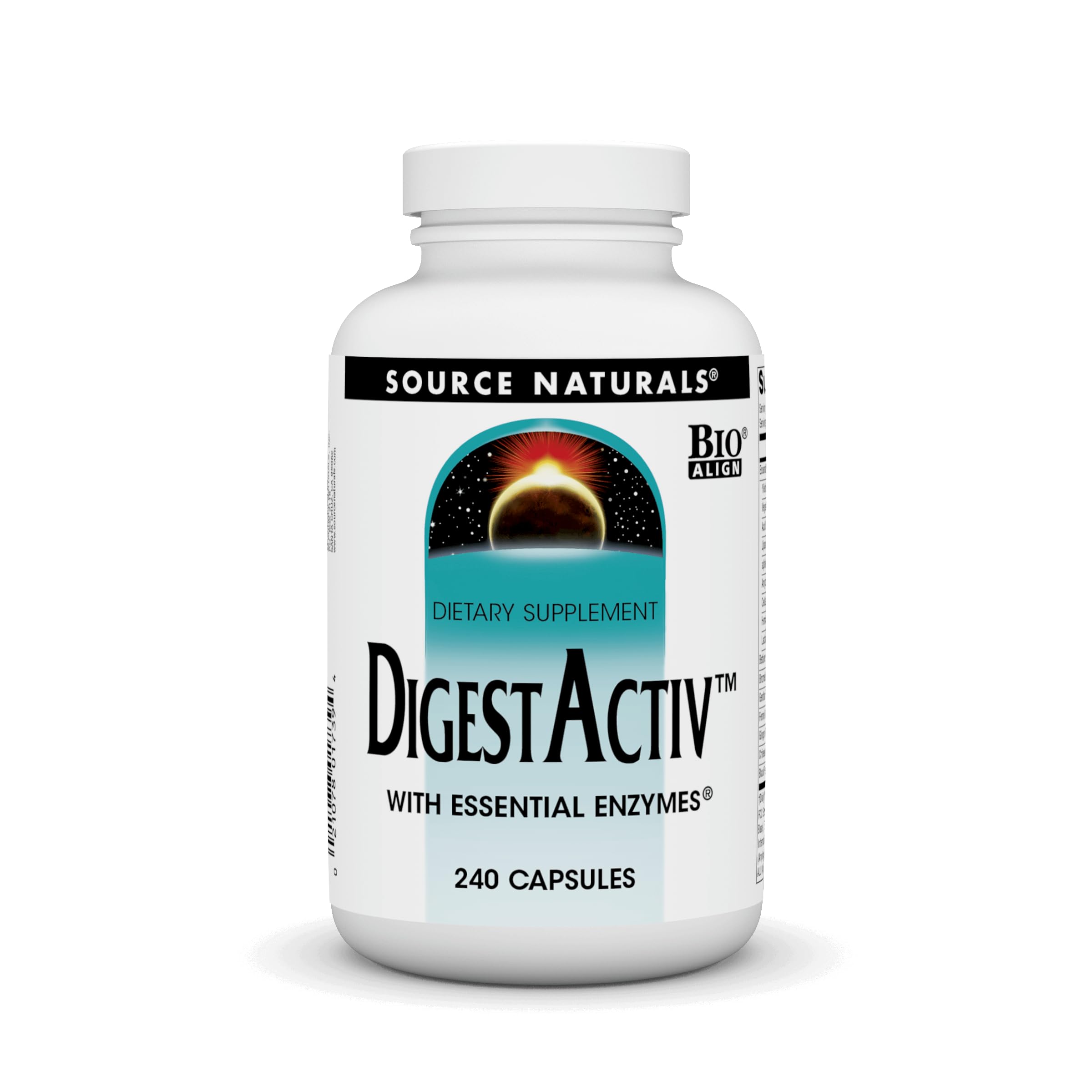 SOURCE NATURALS Digestactiv Capsule, 240 Count