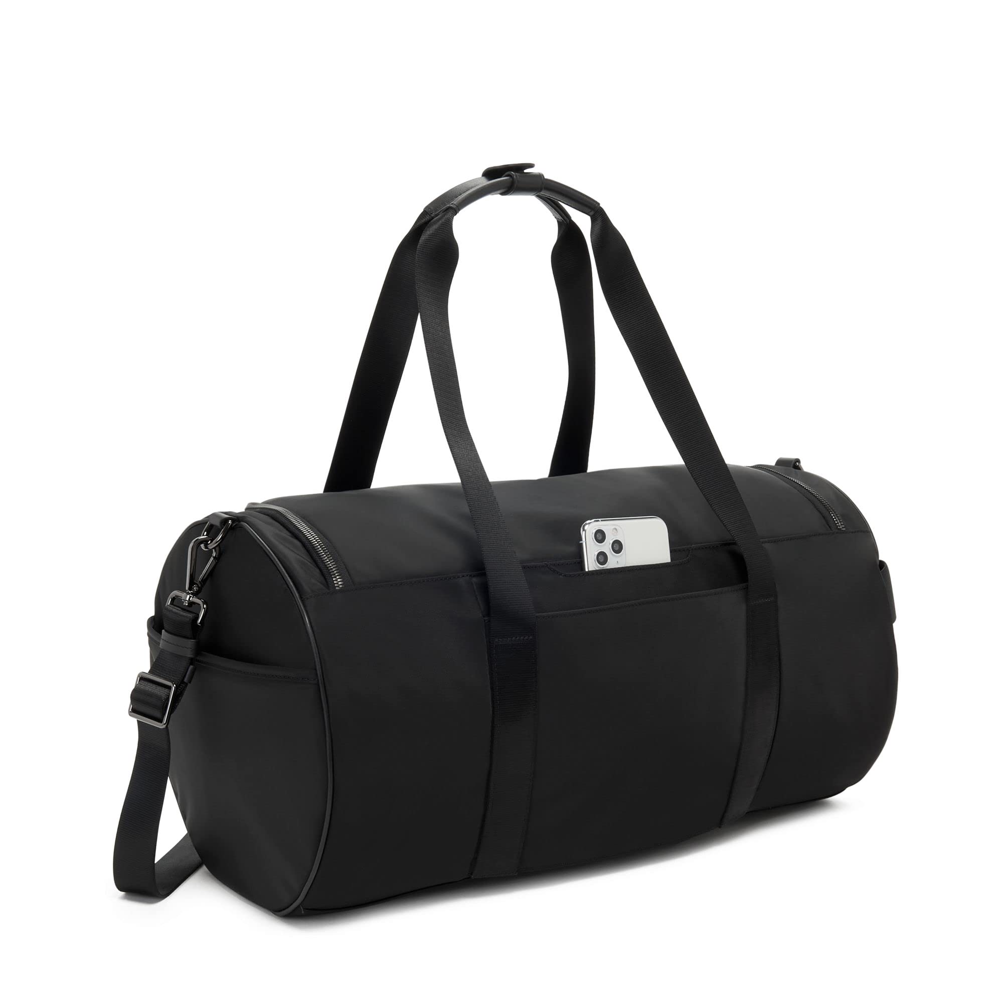 TUMI - Voyageur Misty Duffel Bag for Women - Black/Gunmetal