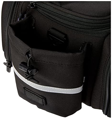 Topeak MTX Trunk Bag DXP Bicycle Trunk Bag with Rigid Molded Panels, 36x25x21.5-29cm , 1380ci, Black