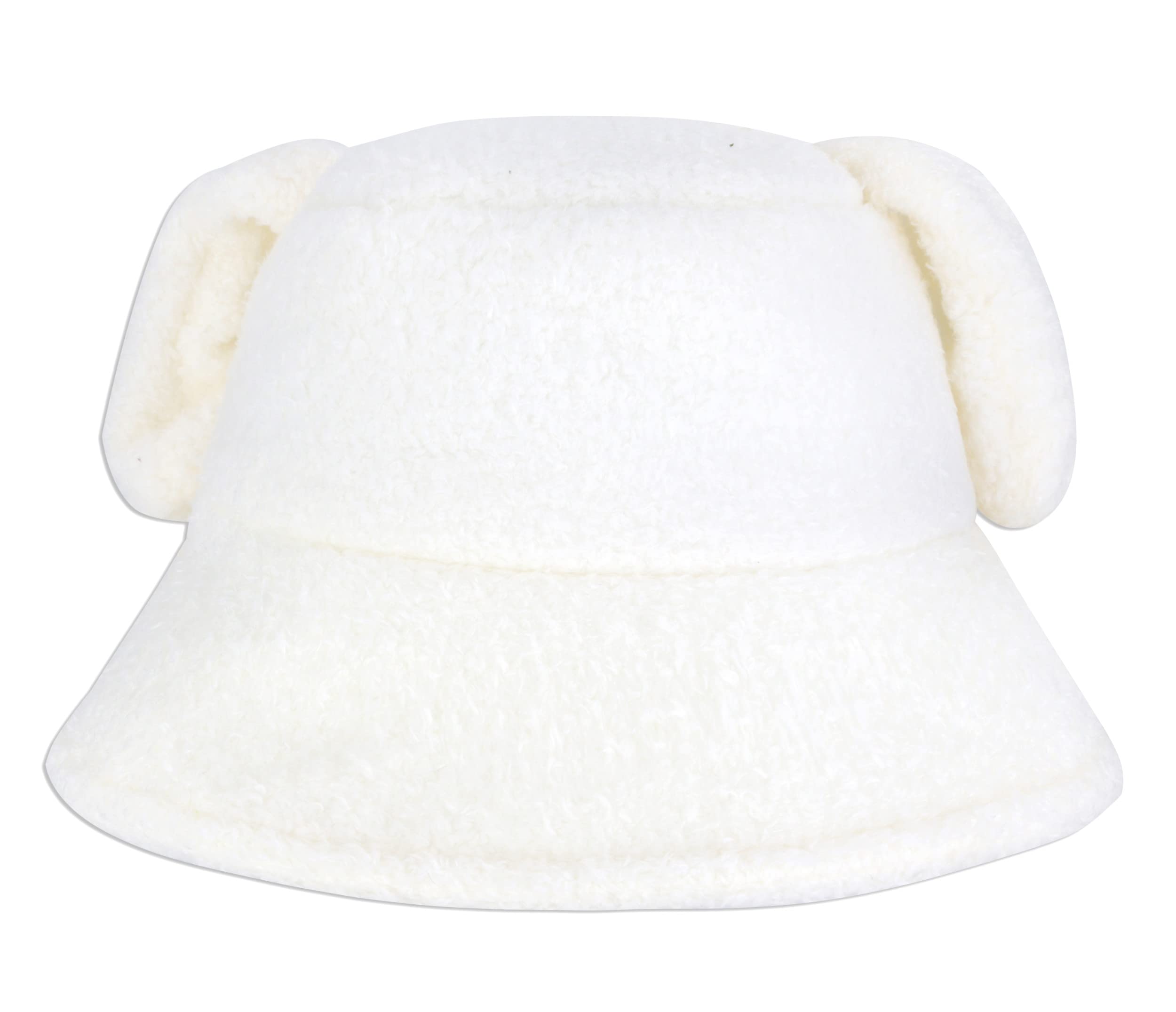 Roffatide Anime Cinnamoroll Bucket Hat for Boys Girls Cotton Embroidery Foldable Sun Hat Fishing Beach Hat