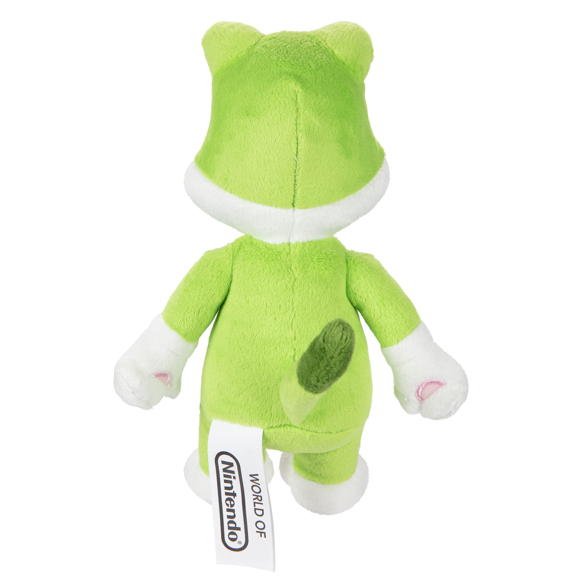 World of Nintendo Mario Bros U Cat Luigi Plush