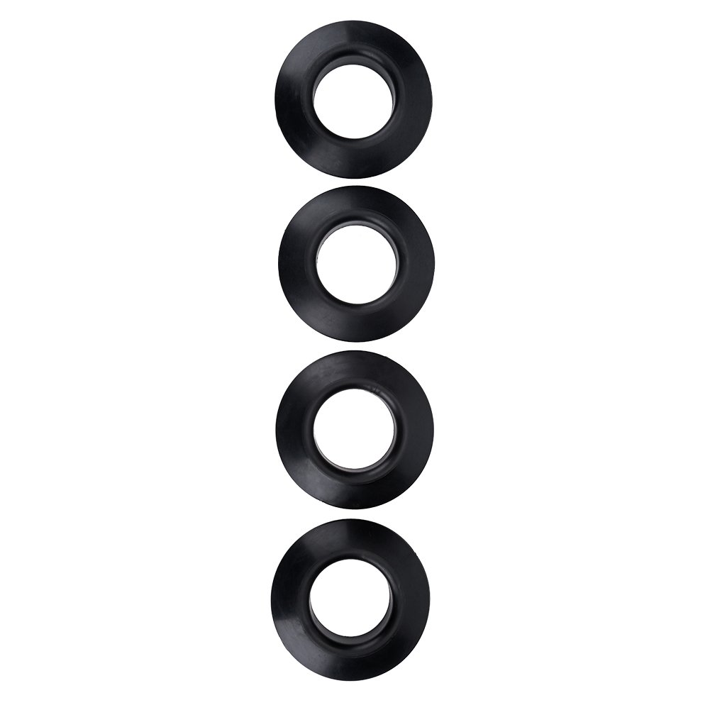 Vbestlife Kayak Paddle Drip Ring Durable Universal Rubber Drip Rings Compatible with Kayak Canoe Rafting Paddles Shaft Black 8Pcs