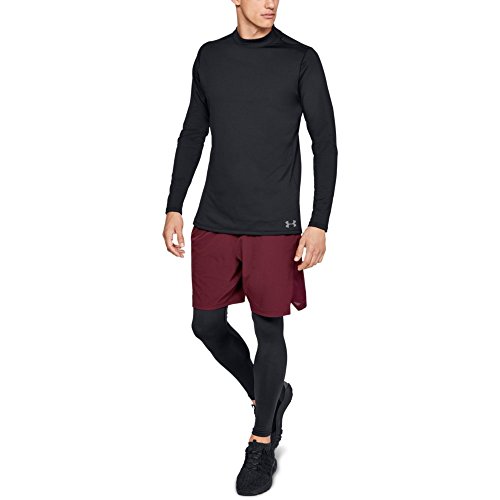 Under Armour Men's ColdGear Armour Fitted Mock LG Black