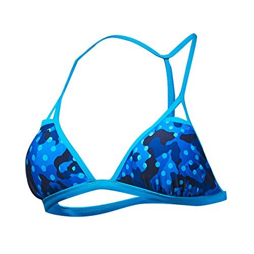 TYR Cadet Lani 2PC Top Female Royal/Navy Small(4/6)