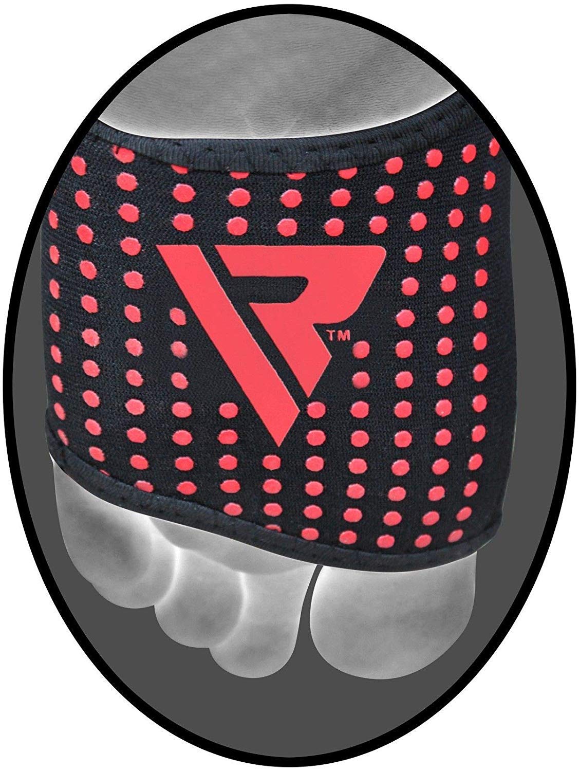 RDX Ankle Support Neoprene Brace Foot Guard MMA Pad Protector Achilles Tendon Pain (Sold as Single Item)