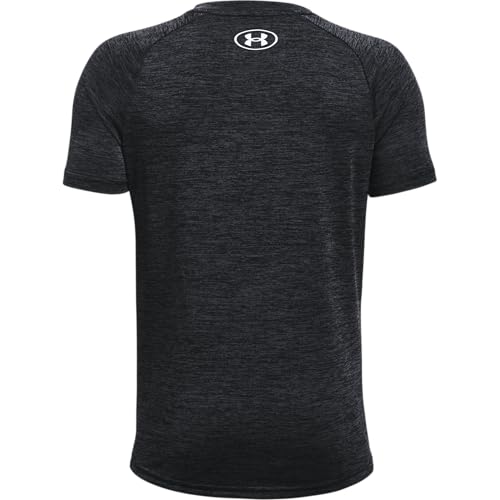 Under Armour Boys Tech 2.0 Short-Sleeve T-Shirt , Black (001)/White , X-Large