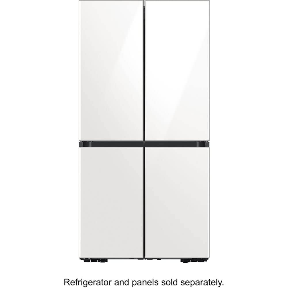 SAMSUNG RAF18DBB35 BESPOKE 4-Door Flex(TM) Refrigerator Panel in White Glass - Bottom Panel