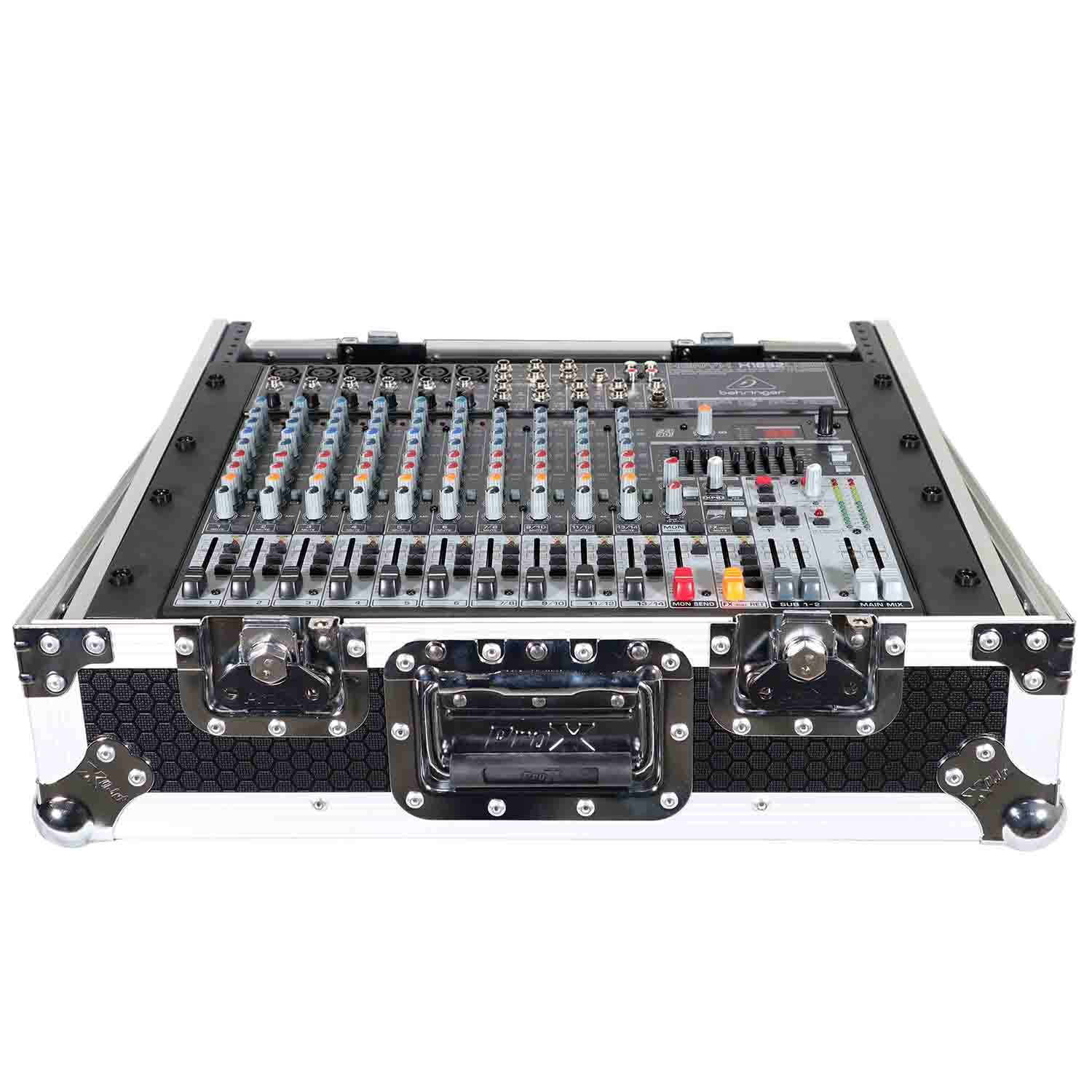 ProX T-MC Top Load Rackmount Mixer Case for 19" DJ Mixer w/ 10U Top Slant