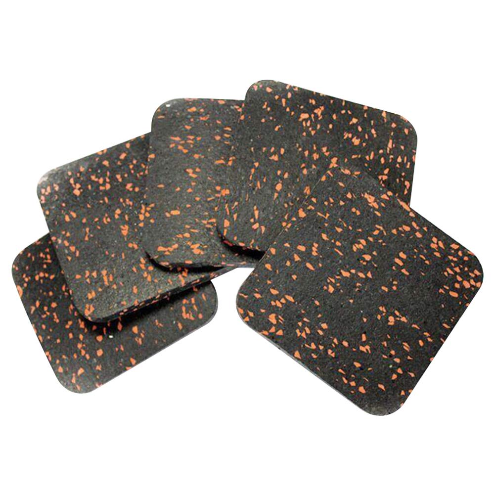 YOUNGL Treadmill Mat, Floor Pad Treadmill Rubber Cushion Treadmill Cushion Shock Absorbing Home Floor Protector Pad for Exercise Equipment
