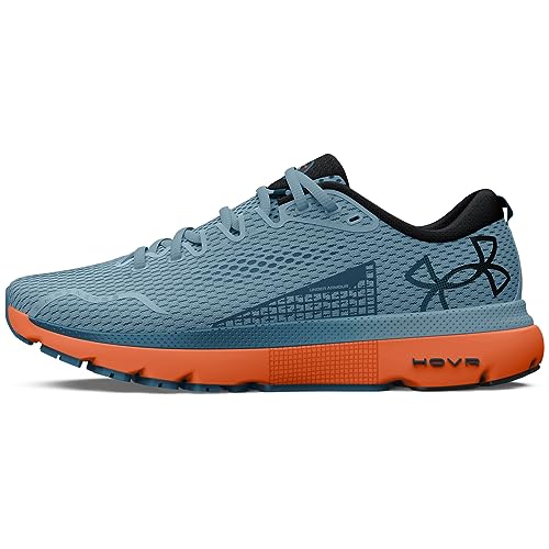Under Armour Men's HOVR Infinite 5, (301) Blue Granite/Dark Tangerine/Varsity Blue, 11, US