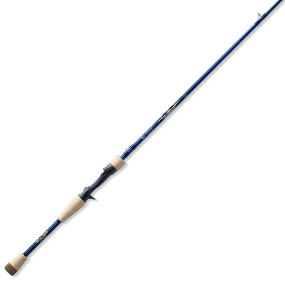 St. Croix Rods Legend Tournament Bass Casting Rod Mhmf Tournament Blue Pearl, 7’0" - Feet
