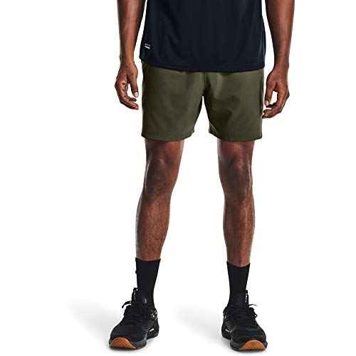 Under Armour Tac Printed Shorts, Marine Od Green/Marine Od Green, Small