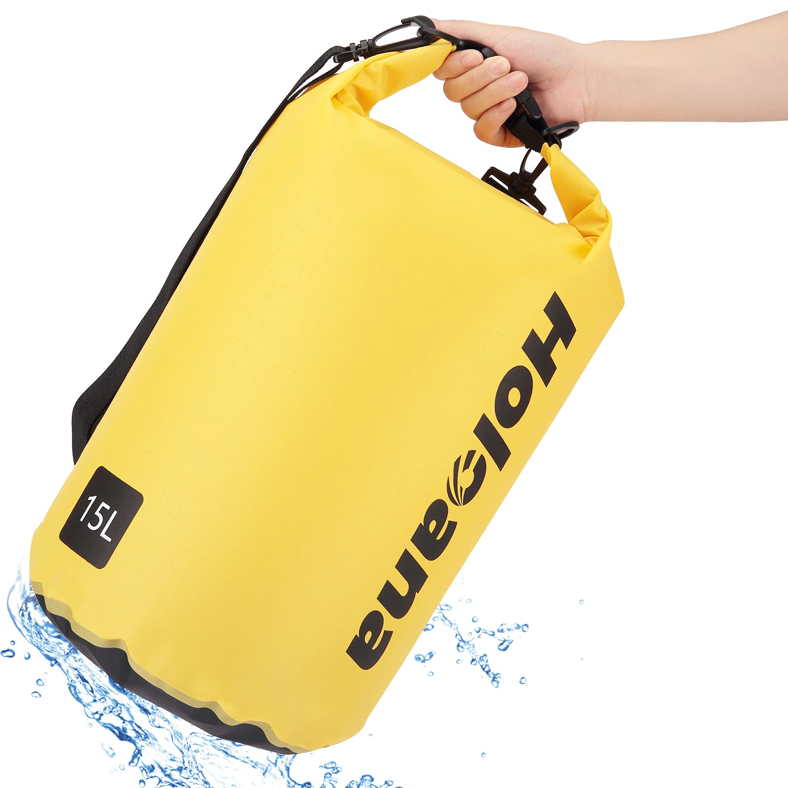 Waterproof Dry Bag 5L 15L, Small Dry Bag for Kayaking, Beach, Boating, Camping, Fishing, Floating by Holoana