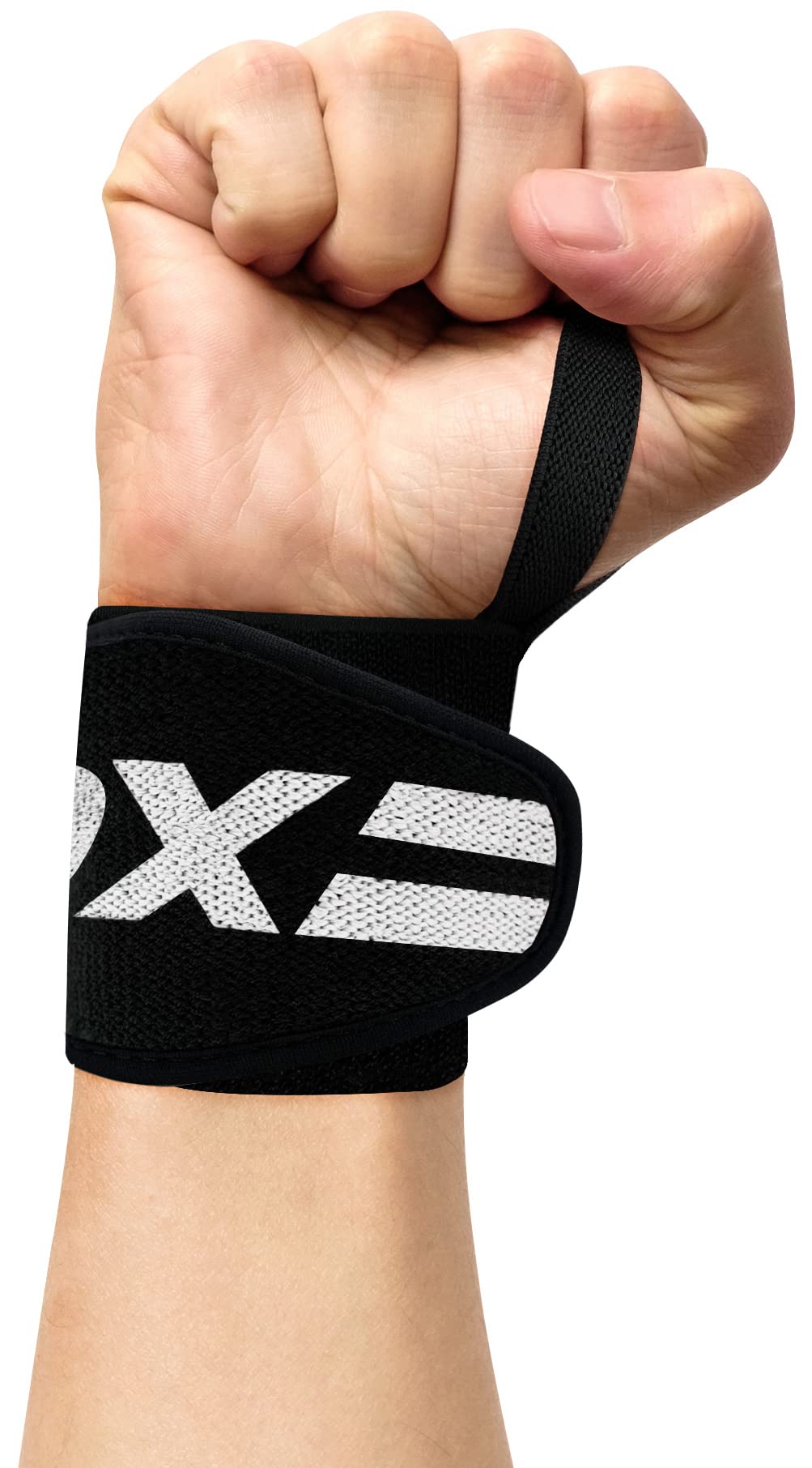 RDX Wrist Wraps for Weightlifting (Pair), IPL USPA Approved, Elasticated 18” Cotton Straps Support with Thumb Loop, Gym Wrap for Weight Lifting Powerlifting Competition Strength Training Bodybuilding