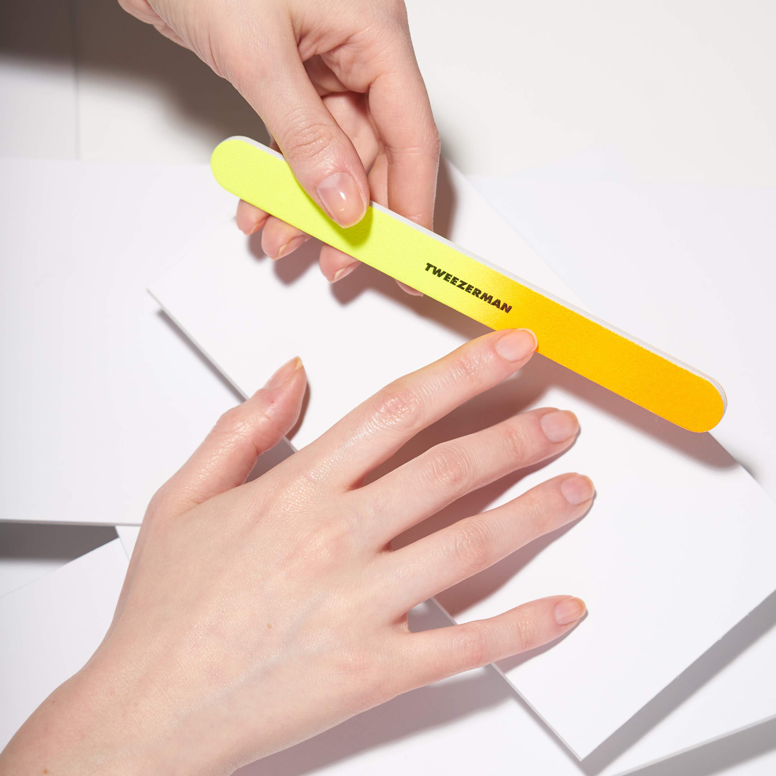 Tweezerman Piece Neon Hot Nail Files, Assorted 3 Count