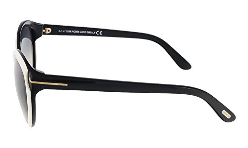 Tom Ford 0325/S 25B White Telma Cats Eyes Sunglasses Lens Category 2 Size 60mm