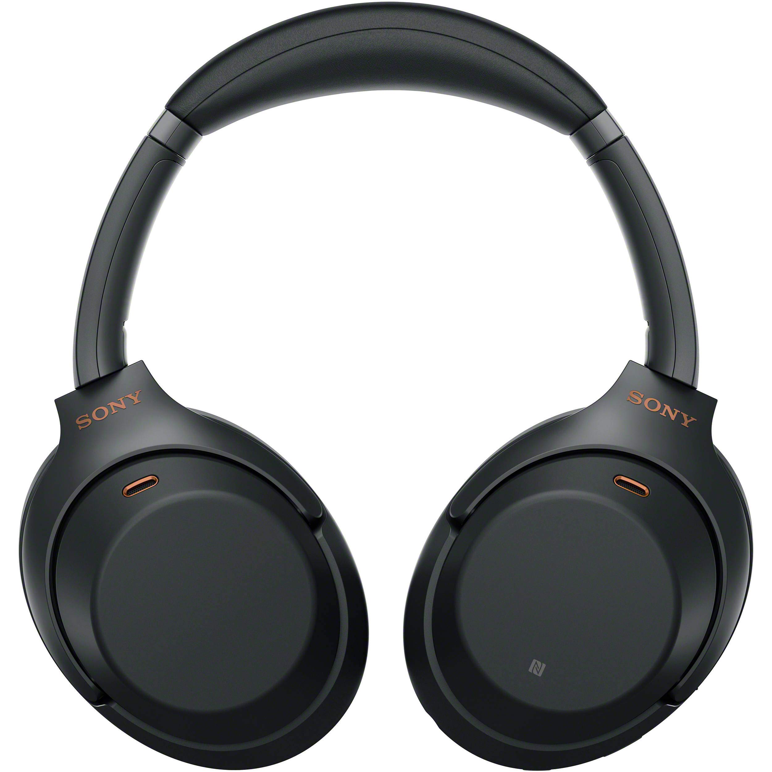 Sony Noise Cancelling Wireless Over-Ear Headphones WH-1000XM3 WH1000XM3 with Essential Must-Have Accessory Bundle (Black)