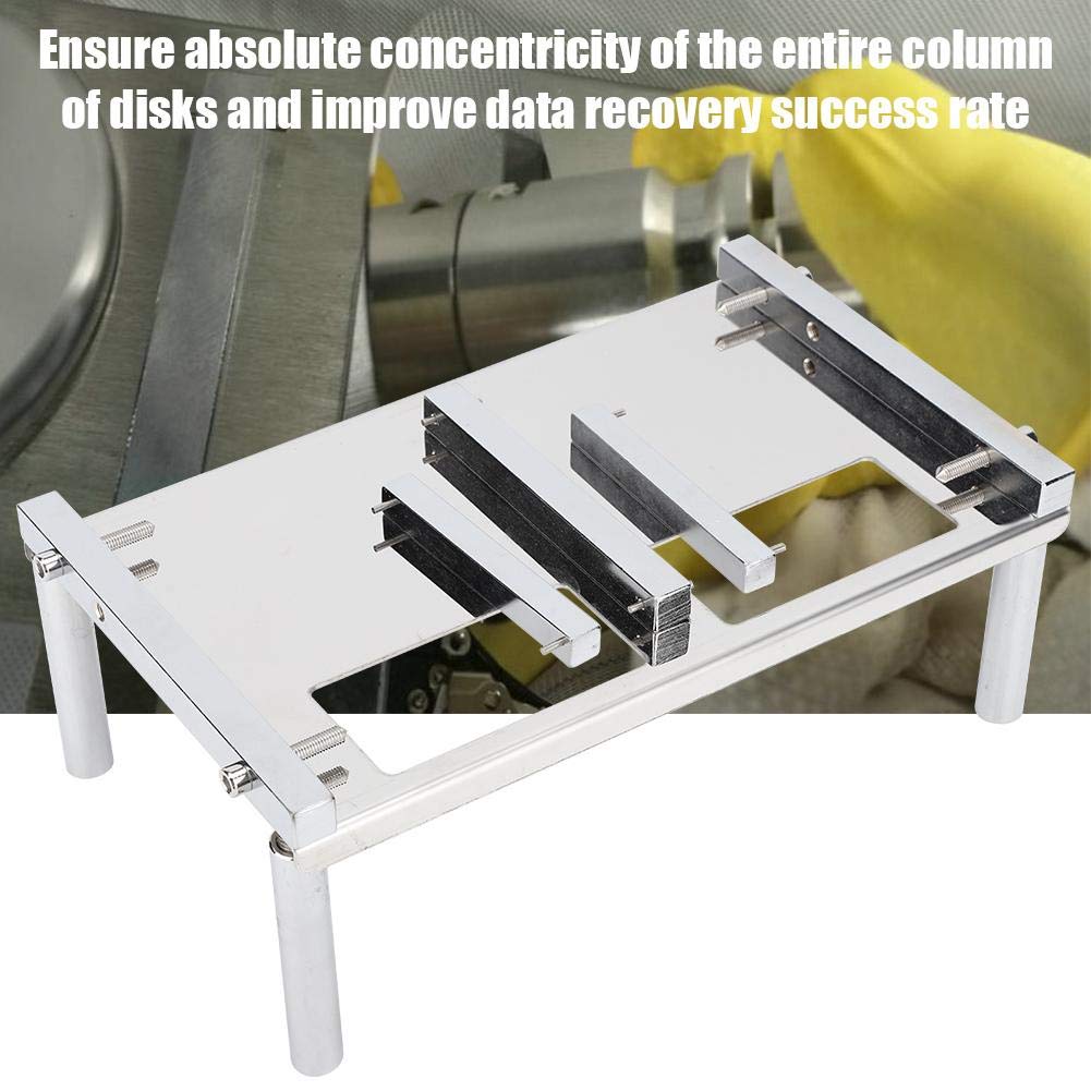 Wendry HDD Tools, Hard Disk Fixed Workbench and Magnetic Extraction Tool for HDD Data Recovery Tool, 3.5Inch and 2.5Inch Discs HDD Repair Tool