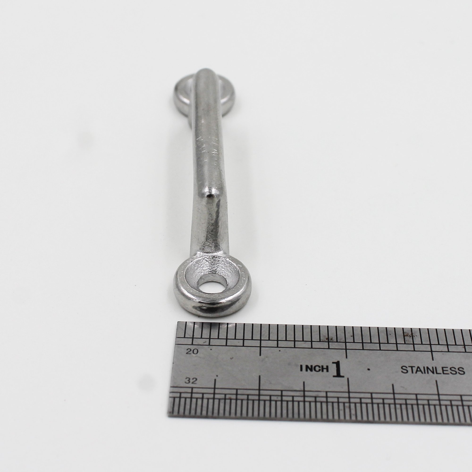 Stainless Steel 1 Inch Mount, Bimini Top Pad Eye,Footman's Loop for Boat, Kayak Tie Downs,No Screws- 4/PK