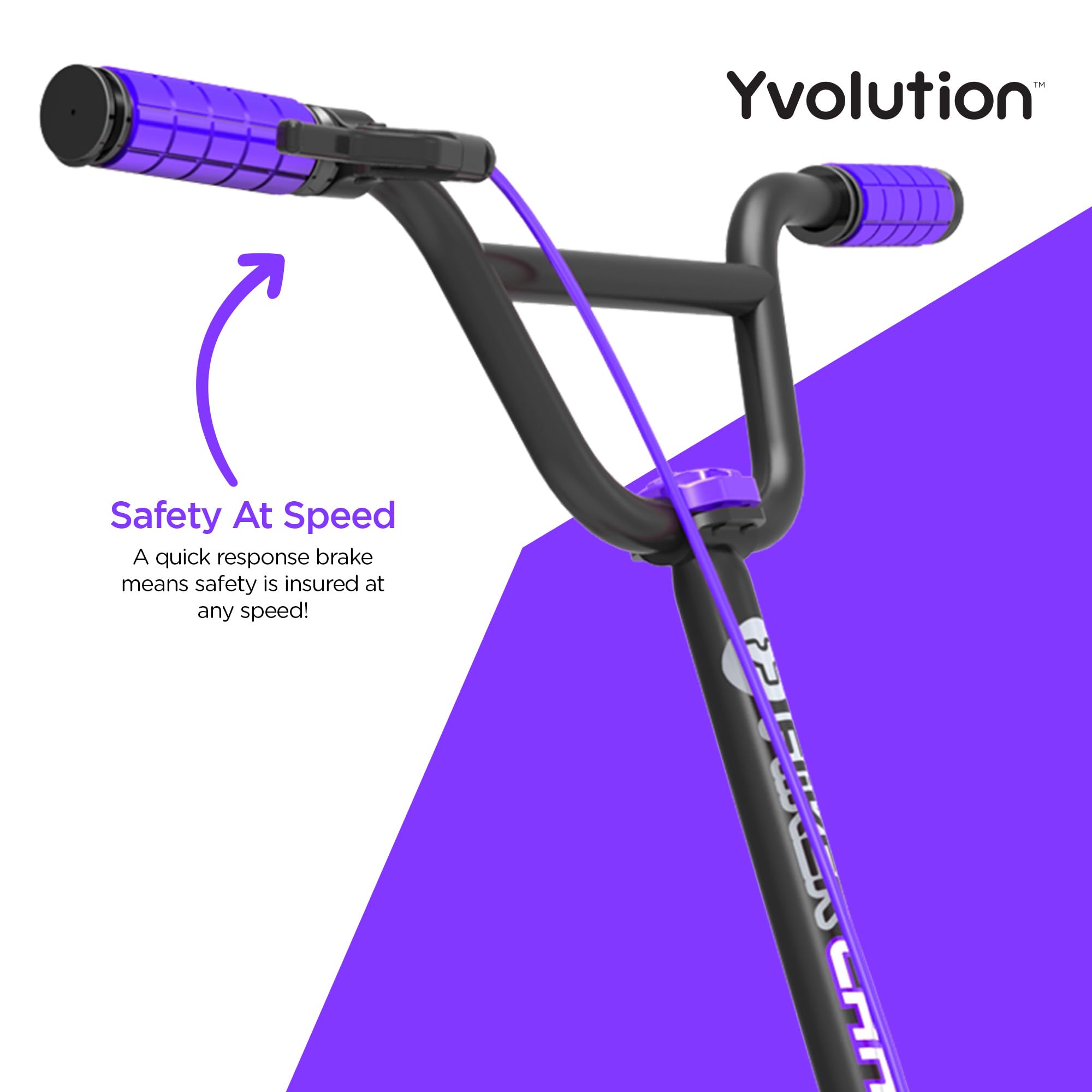 Yvolution Y Fliker Carver C5 Scooter 3 Wheels Foldable Wiggle Scooter Self-Propelling Drifting Scooter for Adults and Kids Ages 9+ Years Old